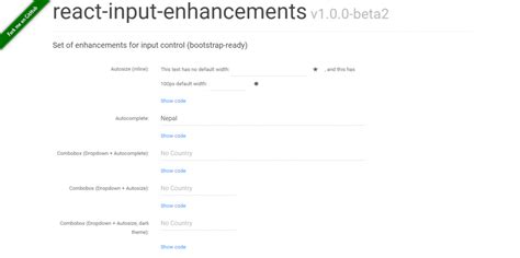 React Form Component Libraries Collection Onaircode