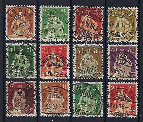 LUXUS Vollstempel Lot Helvetia Mit Schwert Kaufen Auf Ricardo
