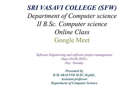 Analysis Modeling In Software Engineering Ppt