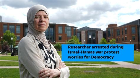 Ohio State Researcher Sumaya Hamadmad Arrested During War Protest