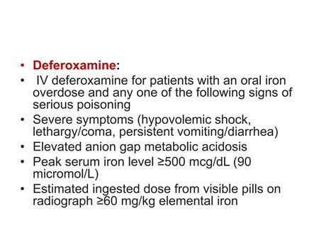 Iron Deficiency Anemia Andiron Poisoning Pptx