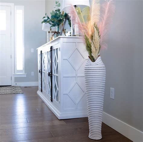 Buy Walbrook Extra Large Floor Vase 32 Tall White Vase White Floor