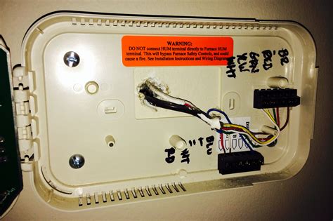 Honeywell Wifi Thermostat Wiring Diagram