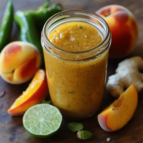 Caribbean Jerk Peach Hot Sauce Ignite Your Taste Buds Dishes Tasty