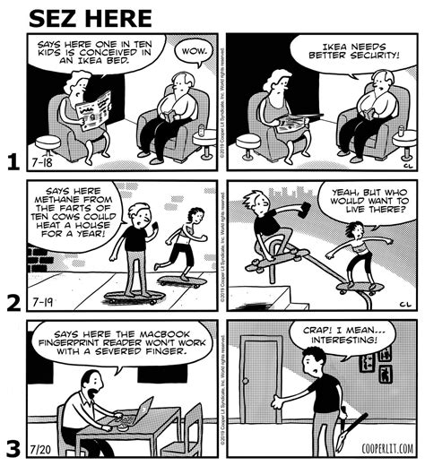 Sez Who Cooper Lit Comics