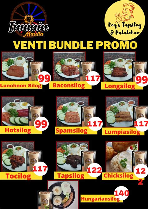 Inumin Manila Main 👉craving For Breakfast Light Lunch Merienda Or