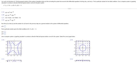 Solved Calculator To Construct A Direction Field And Typical Chegg