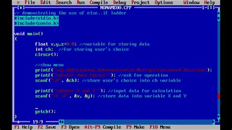 C Programming Tutorial 8 Using Else If Ladder Youtube