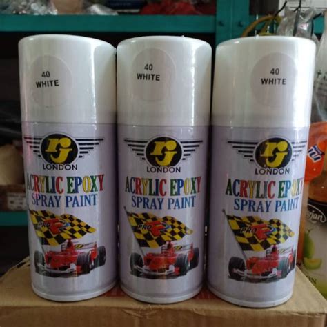 Jual Cat Semprot Pylox Rj 40 White 150cc Shopee Indonesia