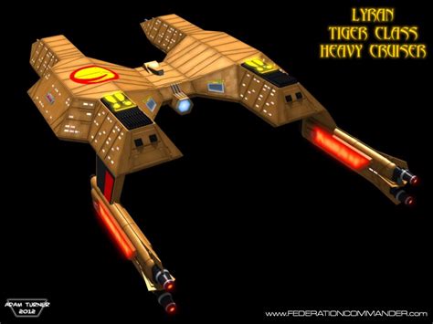 The Lyran Tiger Class Cruiser The Lyrans Are Another Race From Sfb