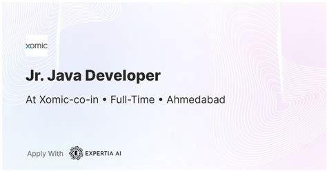 Jr Java Developer Job Ahmedabad Junior