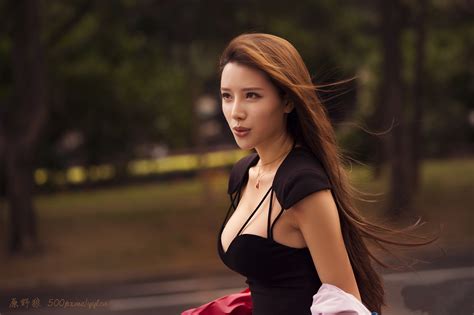 デスクトップ壁紙 女性 ブルネット アジア人 茶色の目 黒 2048x1365 Casper 1348879