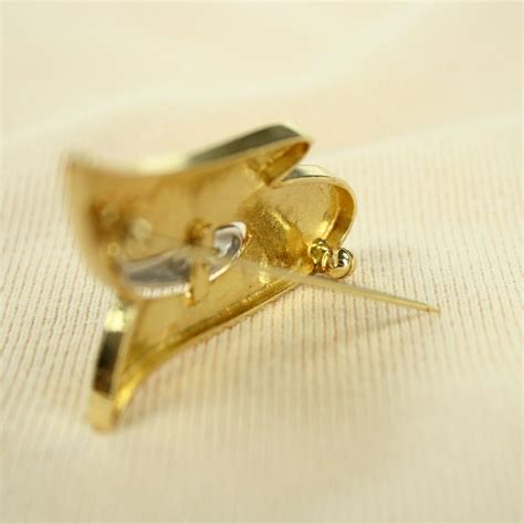 Brosche Anstecknadel Nadel Anstecker Bicolor Amerikaner Etsy