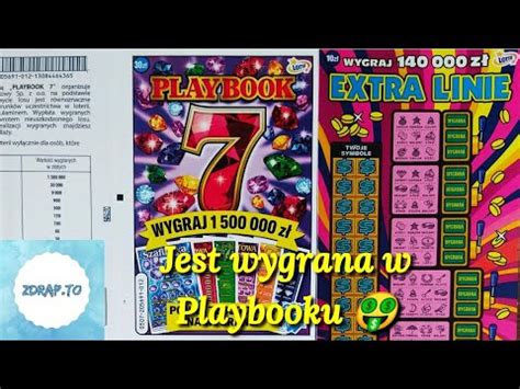 Zdrapki Extra Linie I Playbook Z Wygranymi YouTube