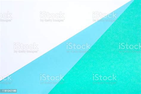 흰색 녹색 및 파란색 파스텔 판지의 추상기하학적 배경입니다 공란에 대한 스톡 사진 및 기타 이미지 공란 공예 귀여운