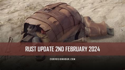RUST Update 2nd February 2024 News