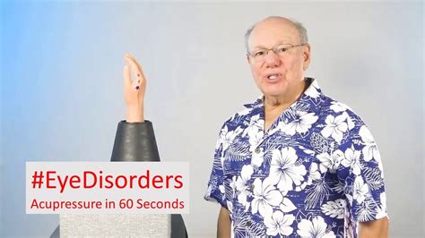 Eyes Acupressure Technique For Eye Disorders Youtube