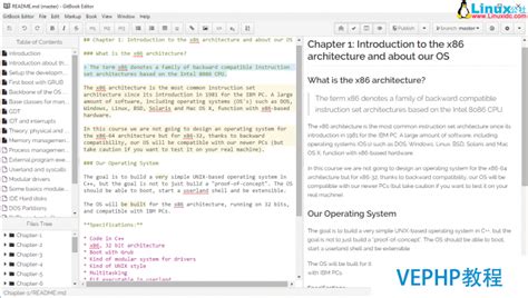 Linux教程：gitbook 使用入门教程 Linux入门 维易php培训学院