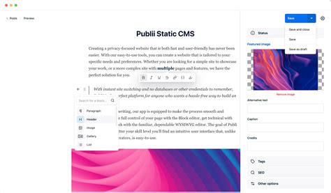 Open Source Static Cms For Fast Secure Gdpr And Ccpa Compliant Websites