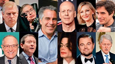 La Lista Negra De Epstein Estas Son Las Acusaciones Contra Los Más
