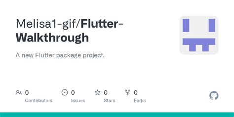 GitHub Melisa1 Gif Flutter Walkthrough A New Flutter Package Project
