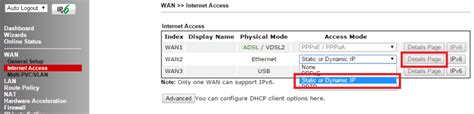 Configuring Vigor2760 Delight For Ethernet WAN Connection DrayTek FAQ