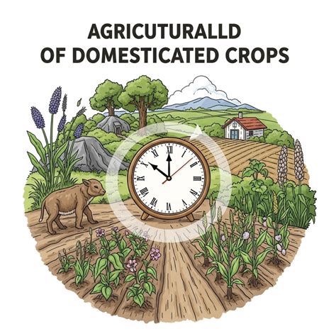 Evolution Of Domesticated Crops A Visual Journey Through Agricultural