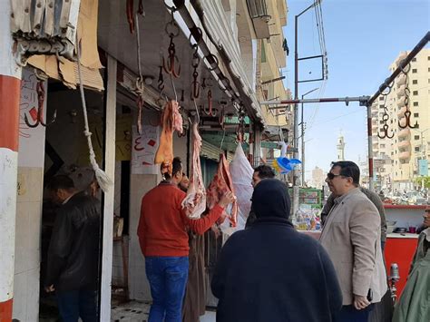 حملة مكبرة على الأسواق ومحلات الجزارة بسوهاج صور