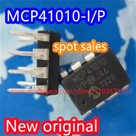 5pcs New Original Mcp41010 I P Mcp41010i P Direct Insertion Dip8