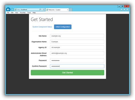 Configure The Curation System Colectica Documentation