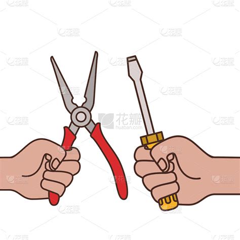 钢丝钳 螺丝刀 计算机图标 工程师 工业 建筑业 服务 装修 设计