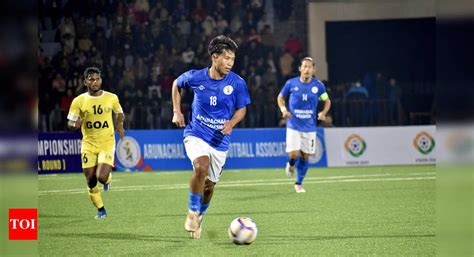 Santosh Trophy Arunachal Hold Goa To 3 3 Draw Goa News The Times