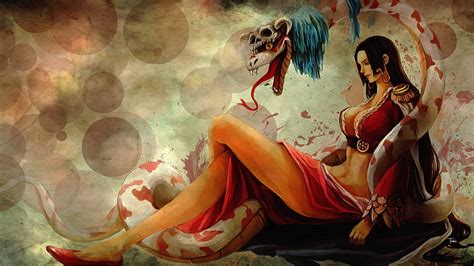 Sang Trọng One Piece Boa Hancock Hình Nền Máy Tính Đẳng Cấp Và ấn Tượng