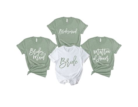 Bridesmaid Shirts Pinterest