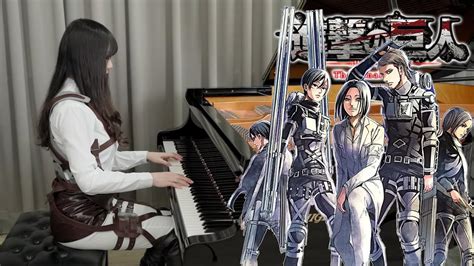 Attack On Titan Op6「my War Boku No Sensou」rus Piano Cover The