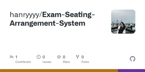 GitHub Hanryyyy Exam Seating Arrangement System