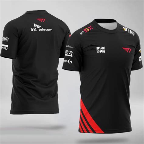 Lck 2021 Lol Spring Season Skt T1 Pro Player Team Jersey T Shirt