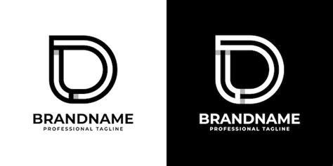 Premium Vector Letter Dl Or Ld Monogram Logo Suitable For Any