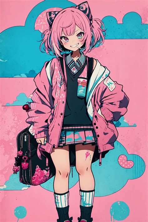 Style Of Jim Mahfood Girl As Image Created By Tensor Art