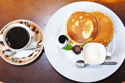 懐かしい味♪焼きたてホットケーキのモーニング【ニューオリンズ】美濃市★岐阜モーニング Love U Morning 愛すべき岐阜モーニング♪
