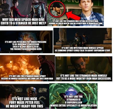 Mcu Spider Man Gave Edith To A Stranger He Just Met R Spidermanmemes