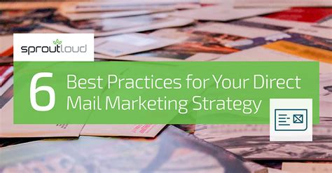 6 Best Practices For Your Direct Mail Marketing Strategy Brand To