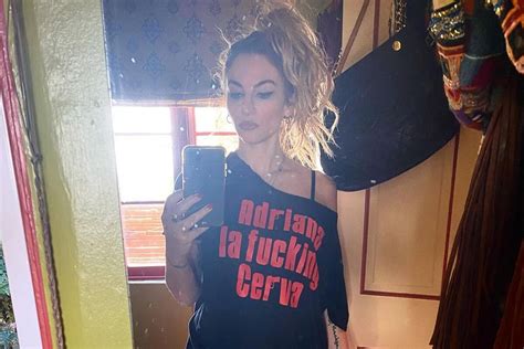 The Sopranos Actress Drea De Matteo Opens Up Her Onlyfans Account Striking Bada Bing Pose