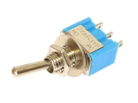 6mm Toggle Switch 6A 125V