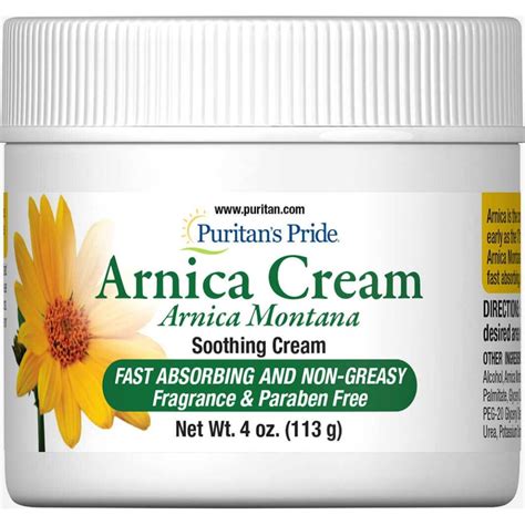 Arnica Arnica Montana Crema Para La Artritis No Grasosa 113 G