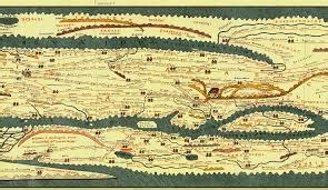 Pura Kastigá El Mapa De Peutinger O Tabula Peutingeriana