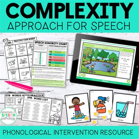 Complexity Approach Speech Therapy Products Guide