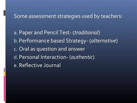 Evaluation Protocols Ppt Educational Assessment Education