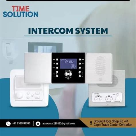 Intercom System In Dehradun इंटरकॉम सिस्टम देहरादून Uttarakhand