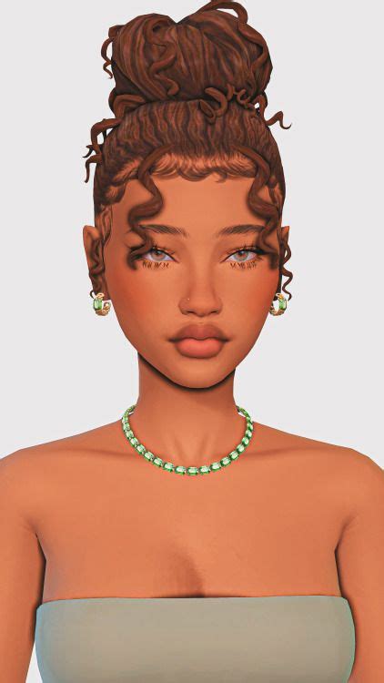Curly Hair Maxis Match Edition Part 2 In 2024 Sims Hair Sims 4 Curly Hair Sims 4 Black Hair